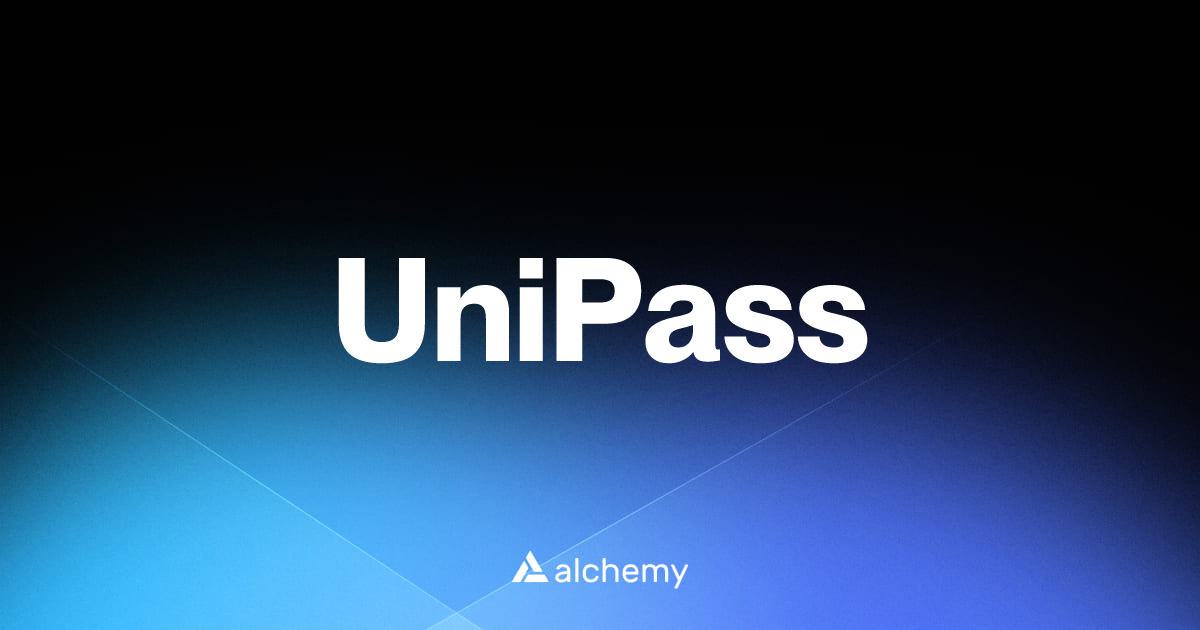 UniPass - Web3 Wallets - Alchemy