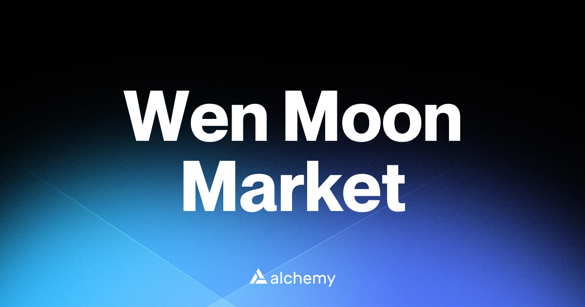 Wen Moon Market - NFT Dapps - Alchemy