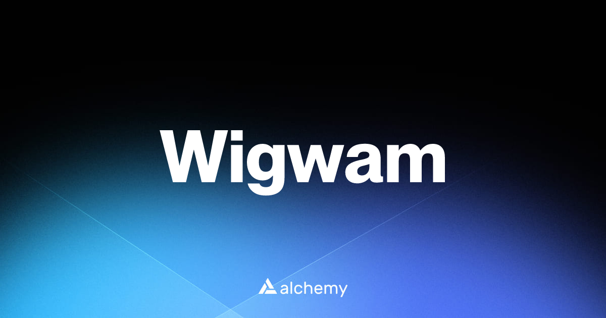 Wigwam - Web3 Wallets - Alchemy