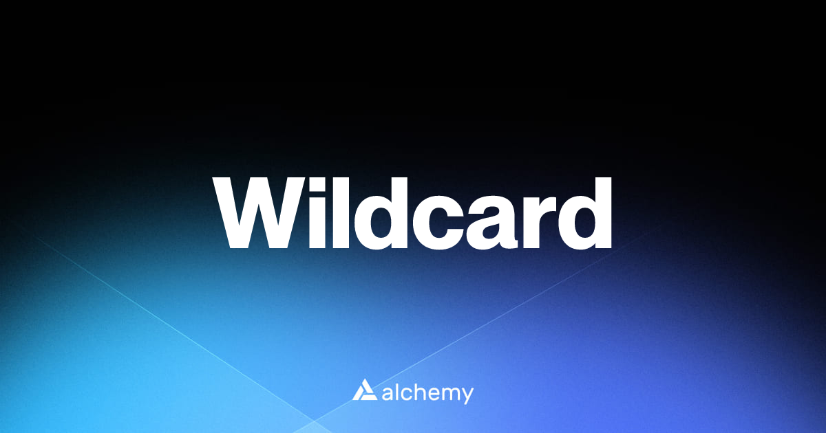 Wildcard - Decentralized Games - Alchemy