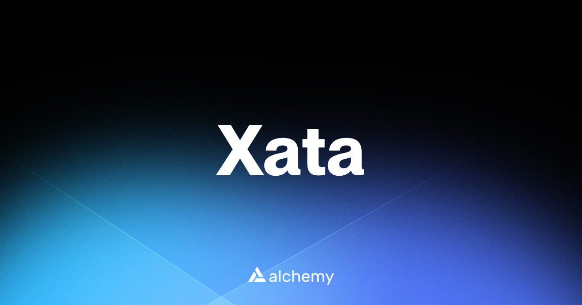 Xata - DeFi Tools - Alchemy