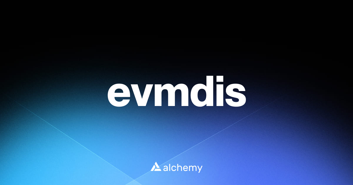 evmdis - Web3 Developer Tools - Alchemy
