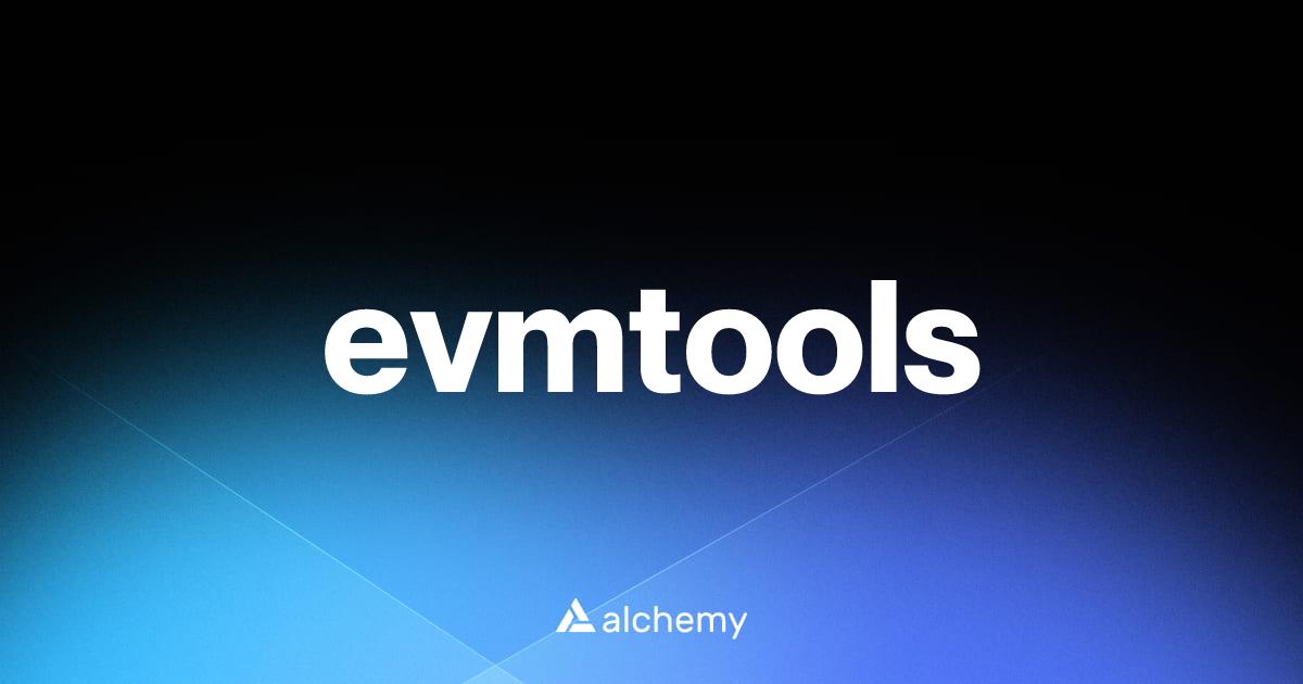 evmtools - Solidity Tools - Alchemy