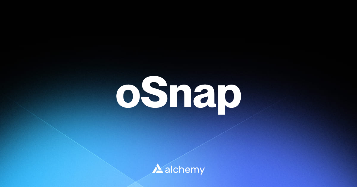 oSnap - DAO Tools - Alchemy
