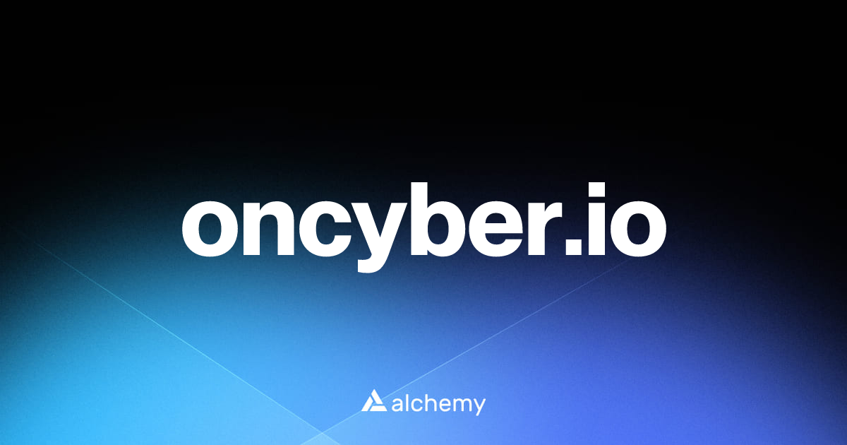 oncyber.io - NFT Dapps - Alchemy