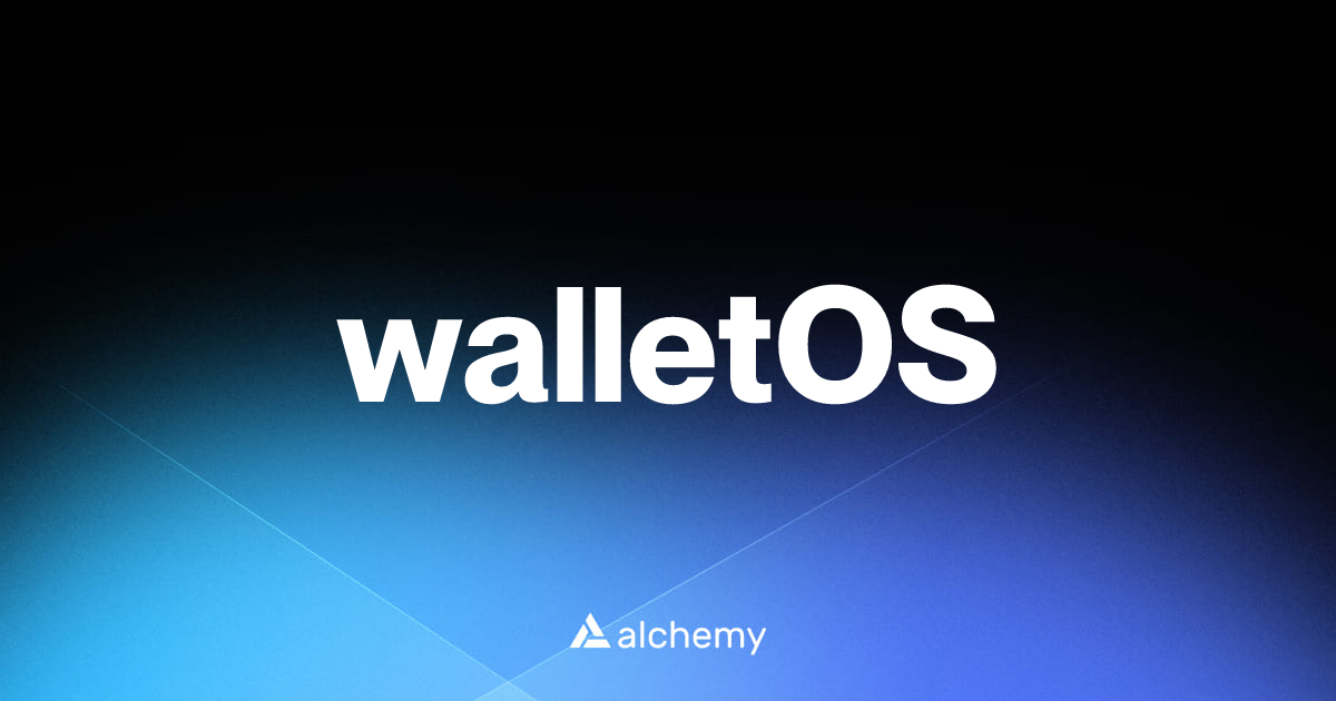 walletOS - Web3 Wallet Tools - Alchemy