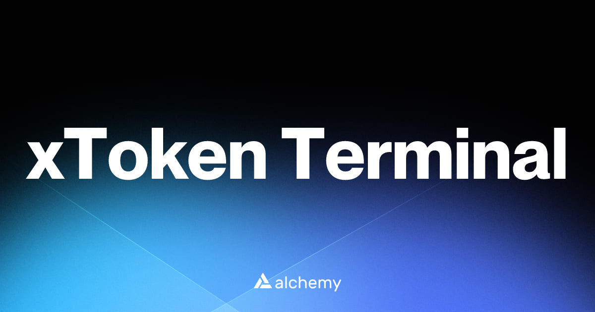 xToken Terminal - DeFi Dapps - Alchemy